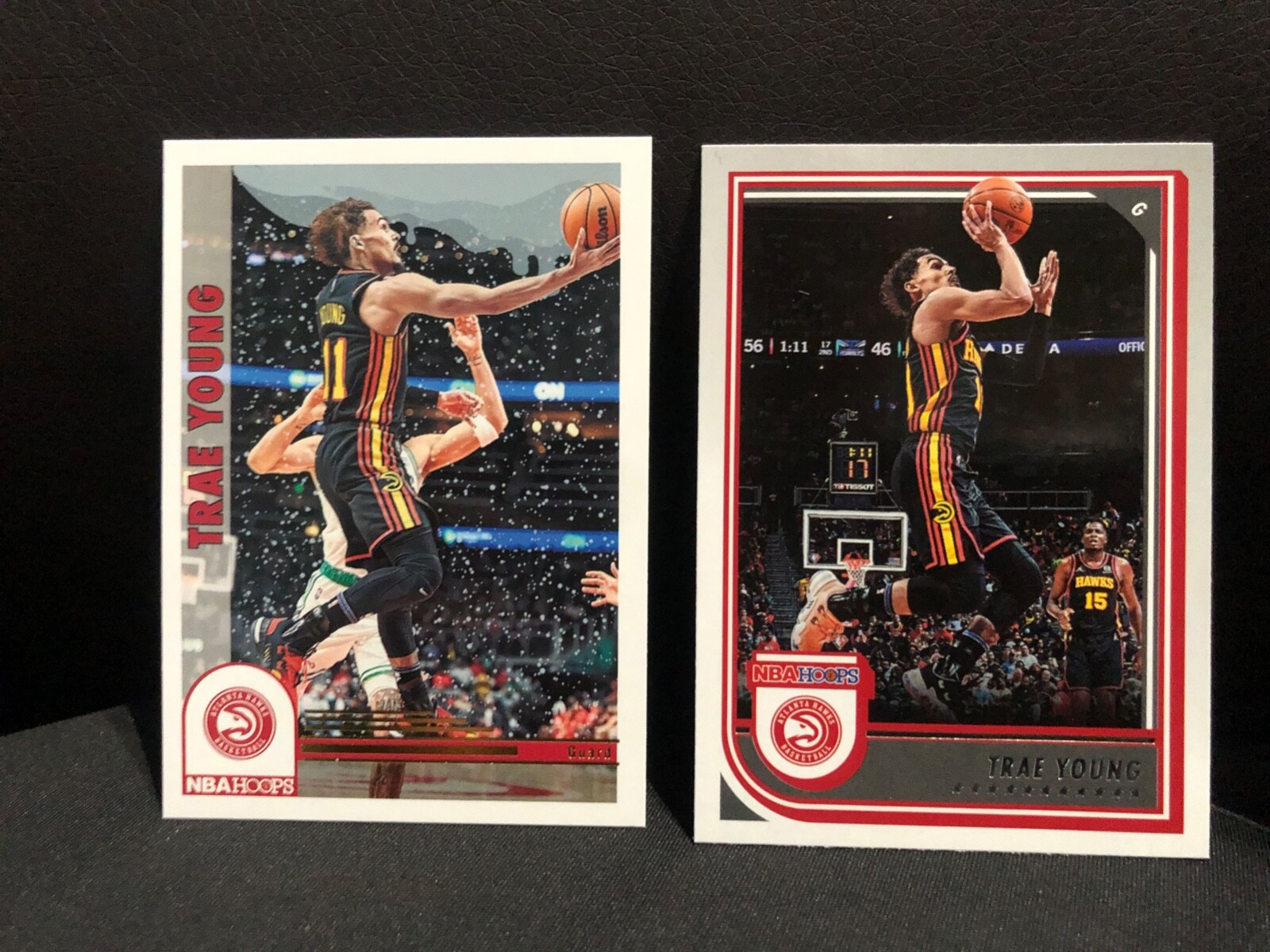 2022-23 Panini Hoops Winter Tribute / Base Trae Young #291 Atlanta ...