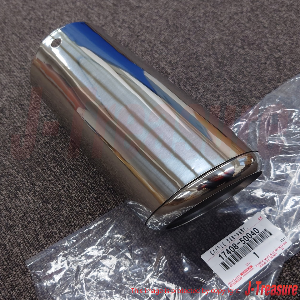 LEXUS SC430 UZZ40 2002-2010 Genuine Exhaust Tail Pipe Baffle Sub Assy ...