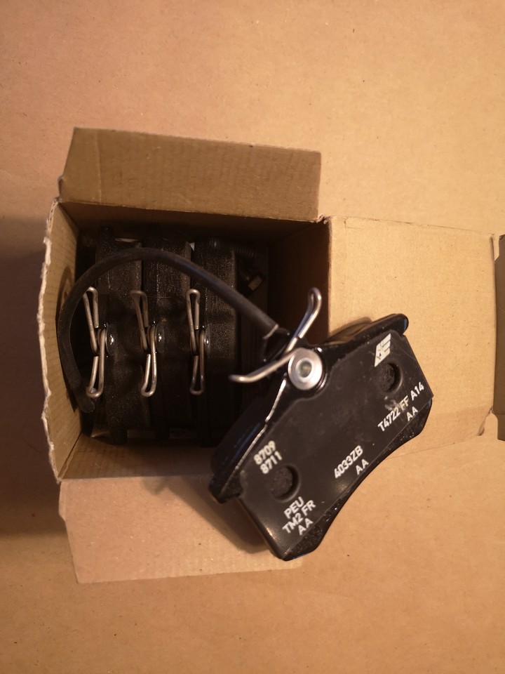 Bremsbelagsatz, Scheibenbremse Volkswagen CC 2014 3aa698451 | eBay