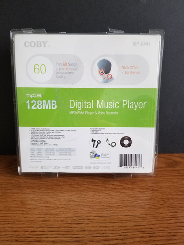 Brand New - Coby MP3/WMA Player and Voice Recorder with Accessories | eBay