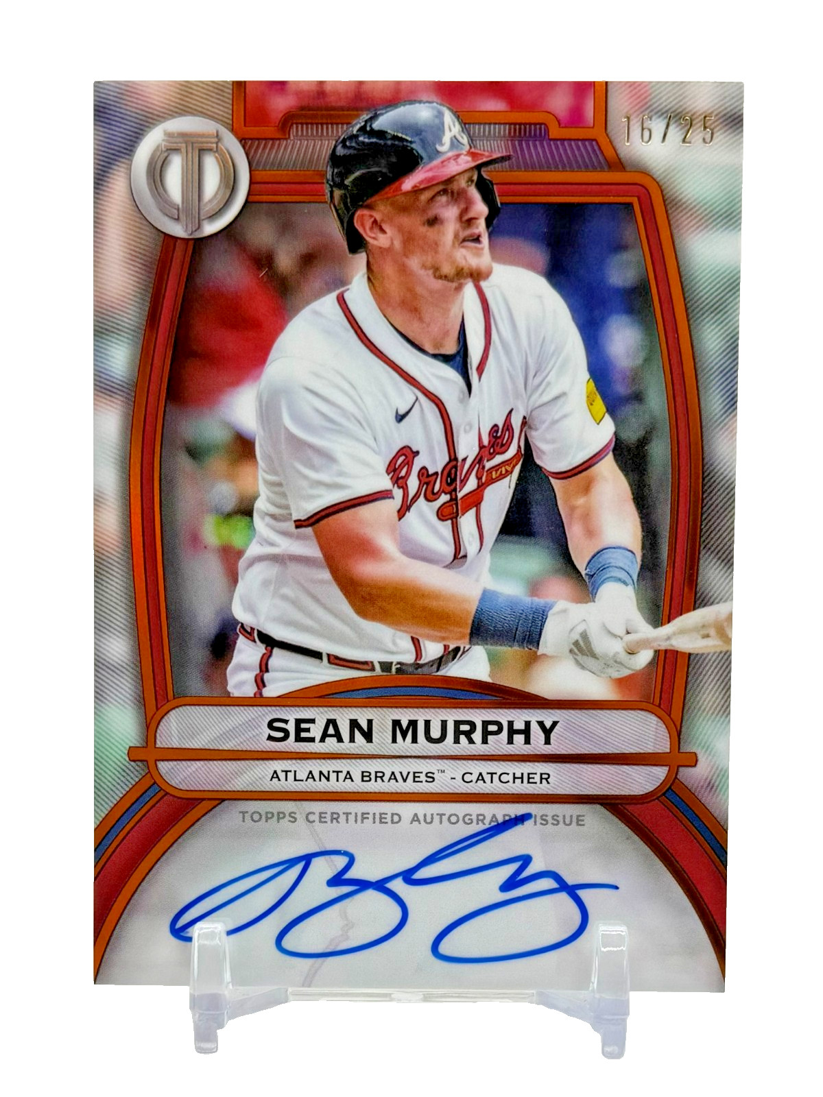 Sean Murphy 2025 Topps Tribute #TA-MUR Tribute Autograph - Orange /25 ...