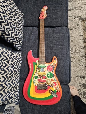 George Harrison Style Painted Electric Guitar | eBay