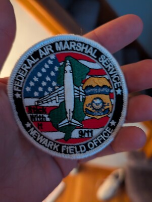 Air Marshal Patch Newark Field Office Stick With It | eBay