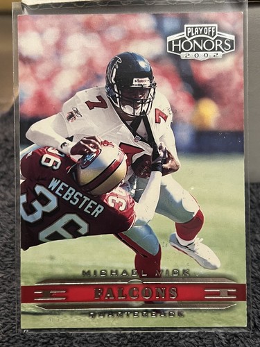 2002 Playoff Honors Michael Vick No 4 Atlanta Falcons | eBay
