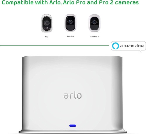 Arlo VMB4500-100NAR Base Station for Arlo Pro/Pro2 Cameras Certified ...