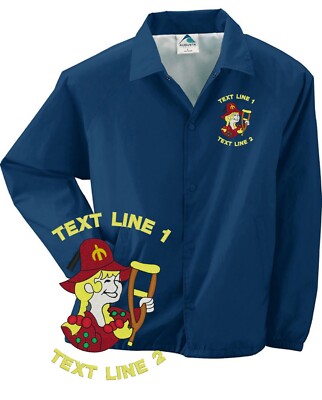 Lady Hillbilly Coaches Jacket / Windbreaker Embroidered #826 | eBay