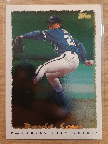1995 TOPPS CYBERSTATS DAVID CONE #4 KANSAS CITY ROYALS | eBay