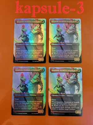 4x Itzquinth, Firstborn of Gishath (0331) | FOIL | Lost Caverns of ...