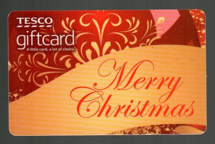 TESCO ( UK ) Merry Christmas ( 2010 ) Gift Card ( $0 ) | eBay