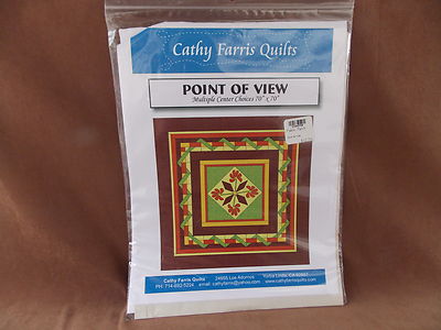 Point of View Quilt Pattern Cathy Farris Quilts NIP | eBay