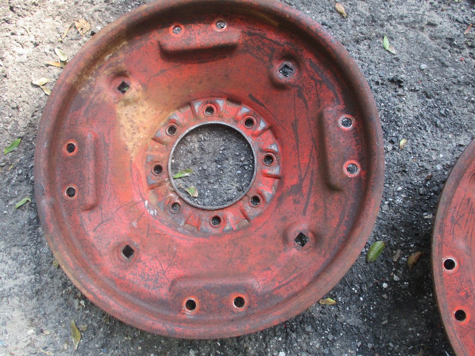 1956 Case 300 gas tractor 28" rim wheel center 8 lug FREE SHIPPING | eBay