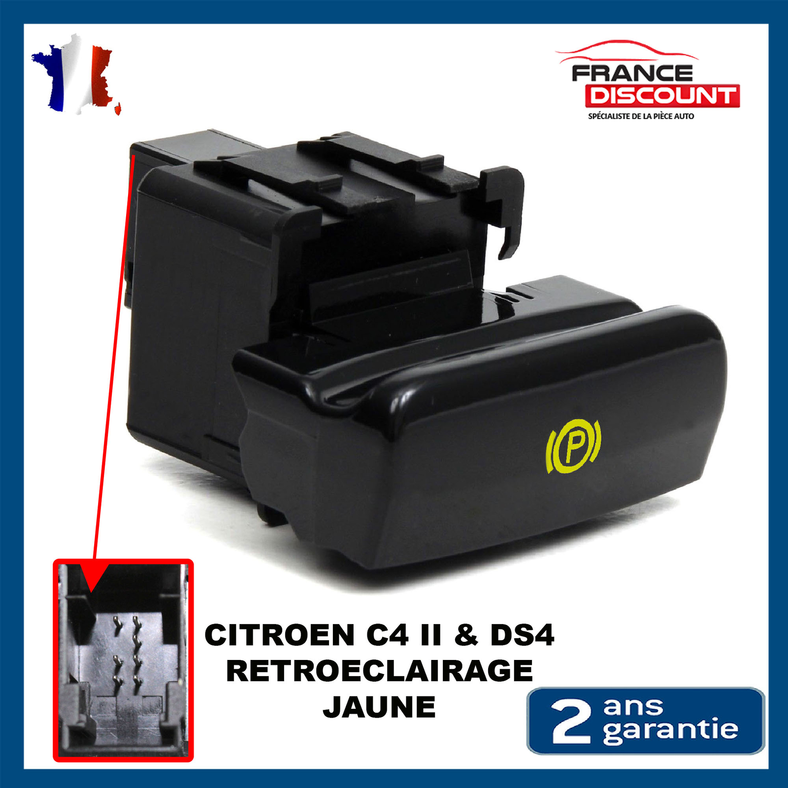 Bouton De Frein à Main électrique Pour Citroen C4 Picasso Ds4 470703