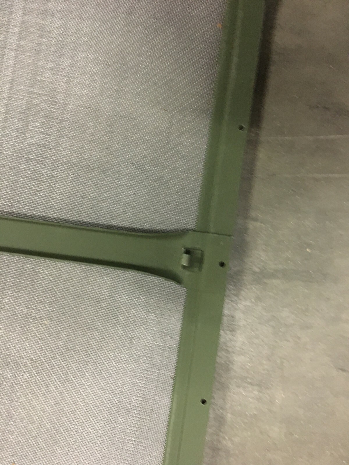 NOS Metal Window Screen for Cargo Truck, 2 1/2 Ton, 6X6 NSN:5670-00-449 ...