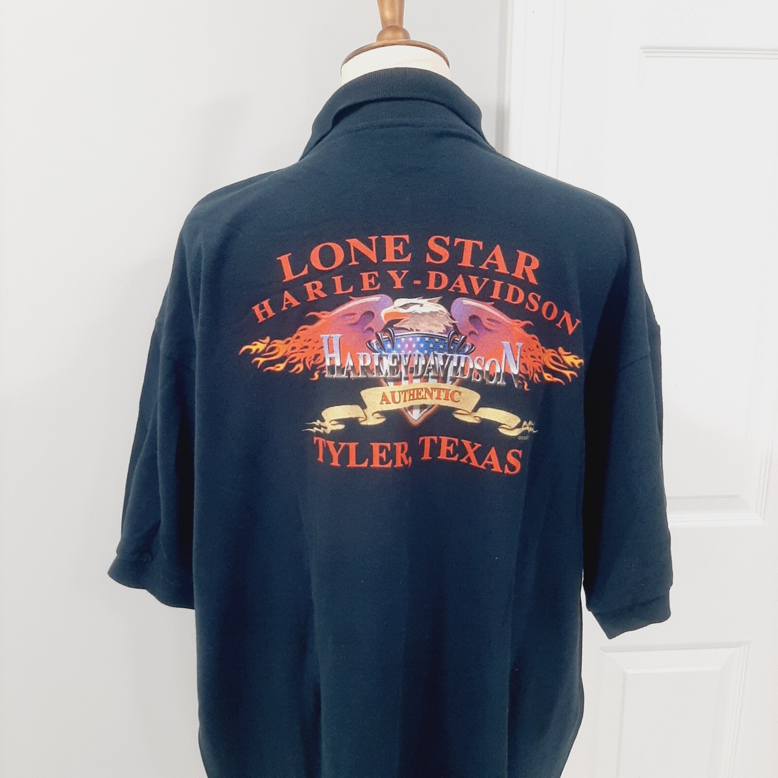 ⚡ VTG 99 Harley-Davidson Flame Lone Star Tyler Texas … - Gem