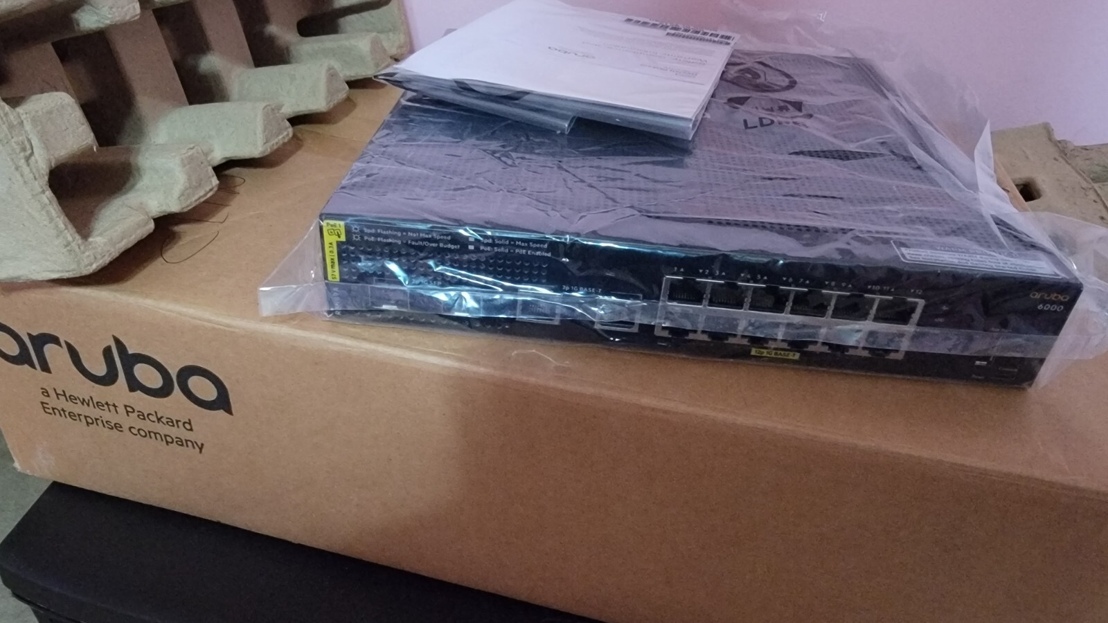 HPE Aruba 6000 12 Port Ethernet Switch - R8N89A for sale online | eBay