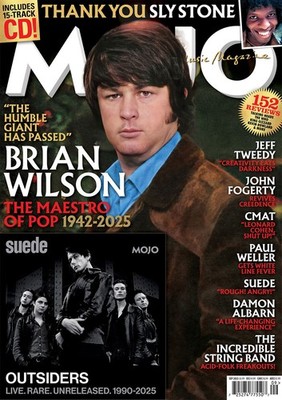 MOJO Magazine 381– August 2025: BRIAN WILSON Beach Beachs & Unreleased ...