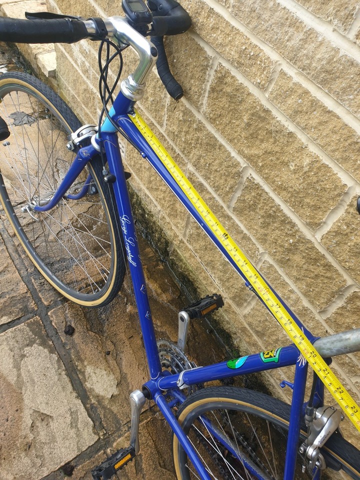 george longstaff road bike blue. Good vintage condition | eBay UK
