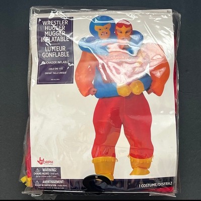Halloween Costume Wrestler Hugger Mugger Inflatable Child One Size | eBay