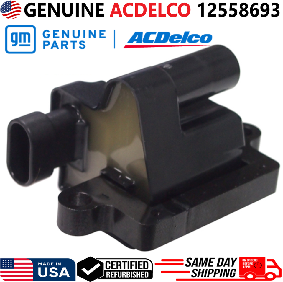 GENUINE ACDELCO x8 Ignition Coils For 1999-2009 Chevrolet GMC Cadillac ...