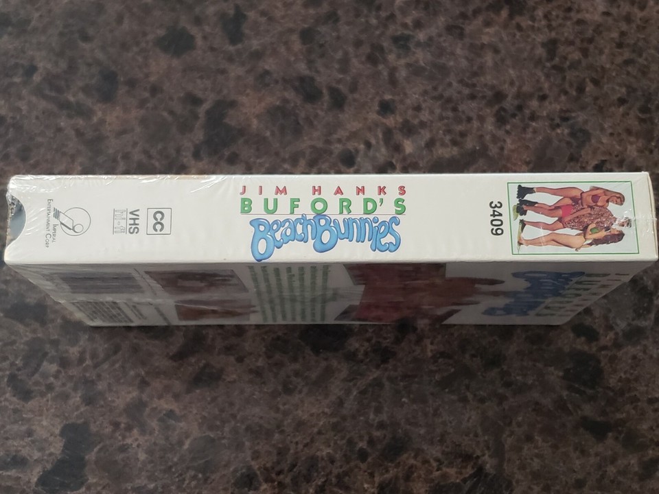 BRAND NEW Buford's Beach Bunnies (VHS, 1992) Jim Hanks RARE Sealed OOP ...
