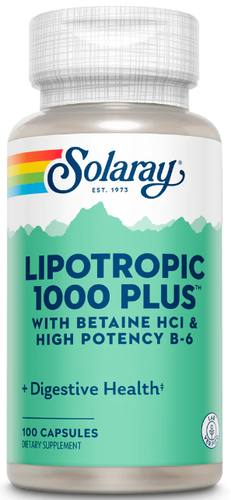 Lipotropic 1000 Plus - 100 capsules w/ Betaine HCI & B6 like slim shot ...
