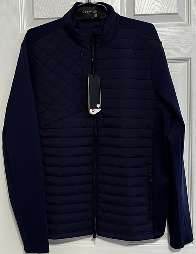 Greyson Yukon Hybrid Golf Jacket, Mediu, Maltese Blue, Retail $298, New ...