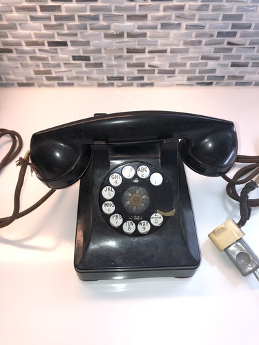 1939 Prewar Metal Western Electric F1 Model 302 Rotary Telephone | eBay