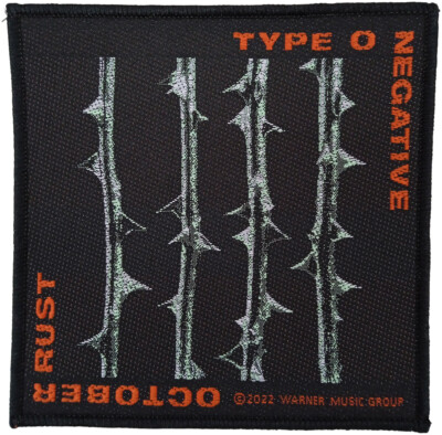 Type O Negative - October Rust Patch-10 cm x 10 cm #149279 | eBay