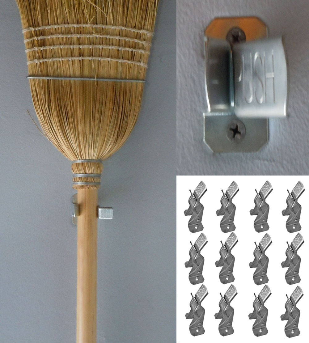 Metal Spring Grip Clamps Clips for Garage Closet Wall Organizer, Tool ...