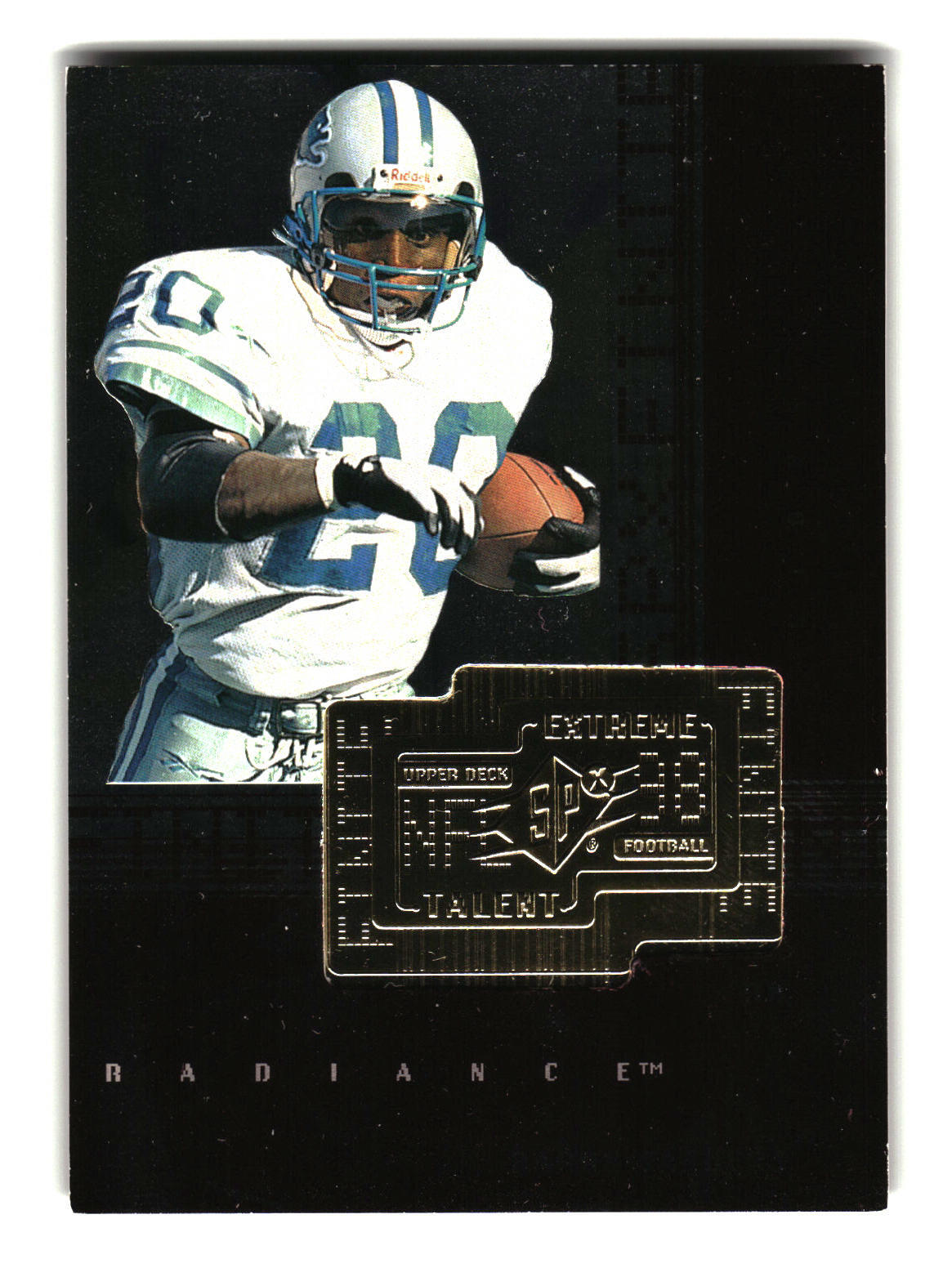 Barry Sanders 1998 SPx Finite #31 Base /7200 Price Guide - Sports Card Investor