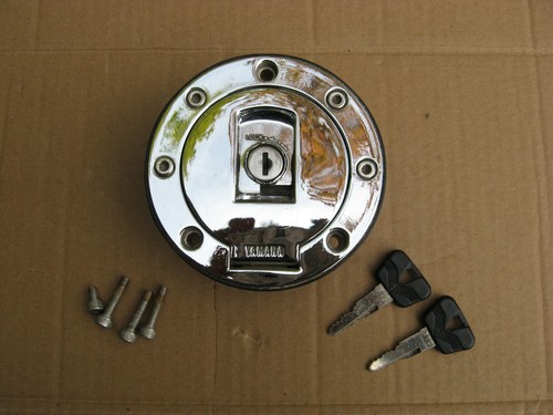 Yamaha FJ1200 FJ 1200 Chrome Fuel Gas Cap with 2 keys | eBay