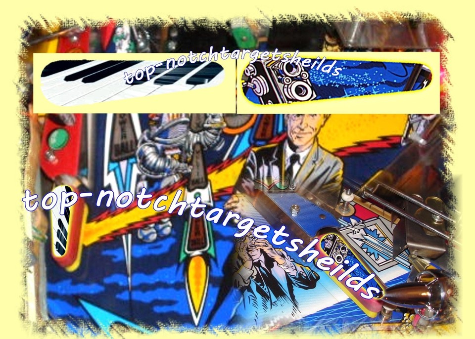 TWILIGHT ZONE Pinball Flipper Armour Mod-6 piece set | eBay