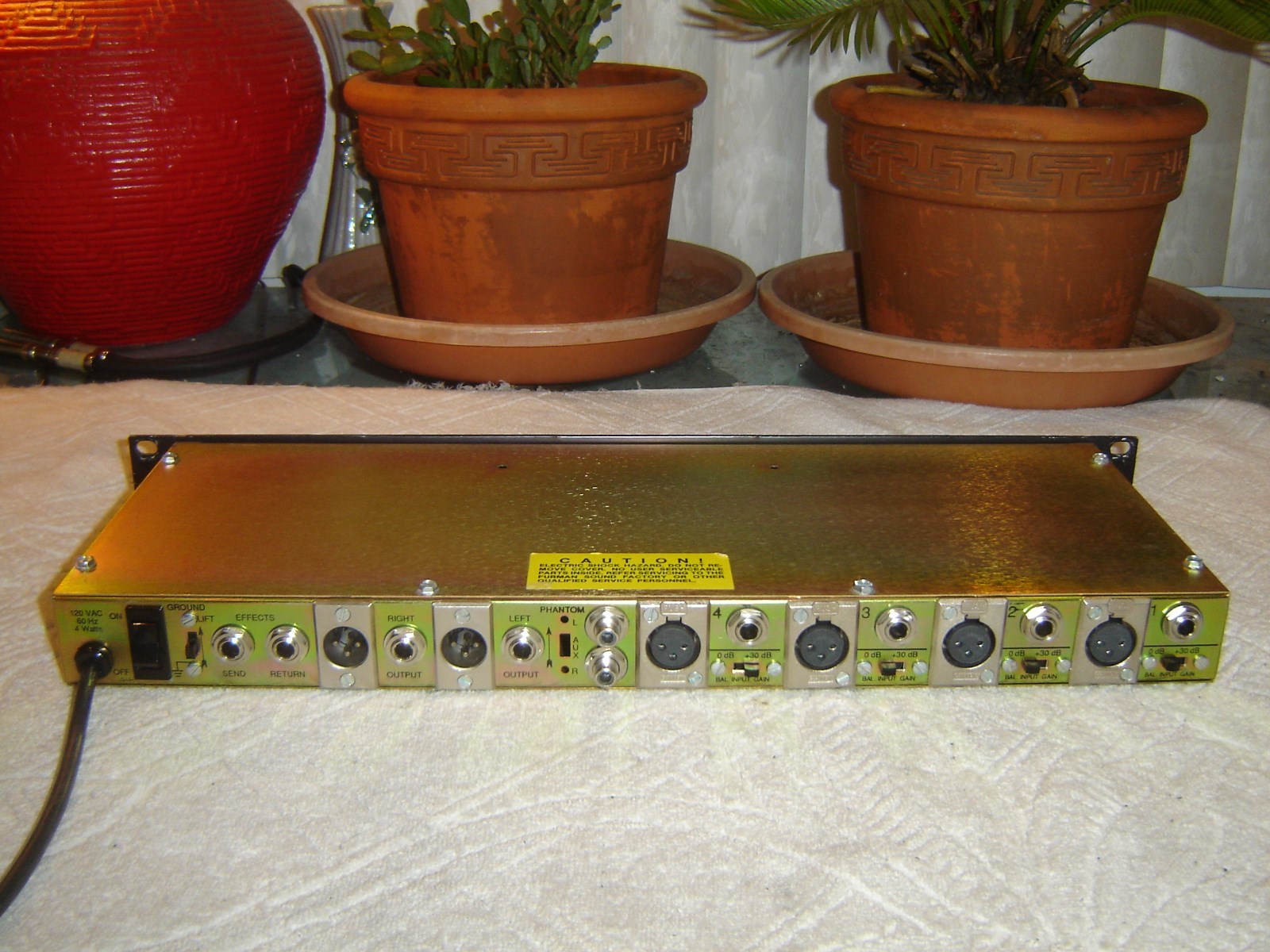Furman MM-8A 4x2 Mixer, 4 Channel Mixer, Preamp, Vintage Rack | eBay