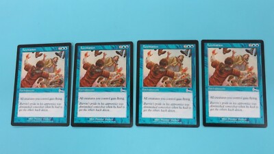 4x LEVITATION PLAYSET URZA'S LEGACY MAGIC THE GATHERING MTG NM UNPLAYED ...
