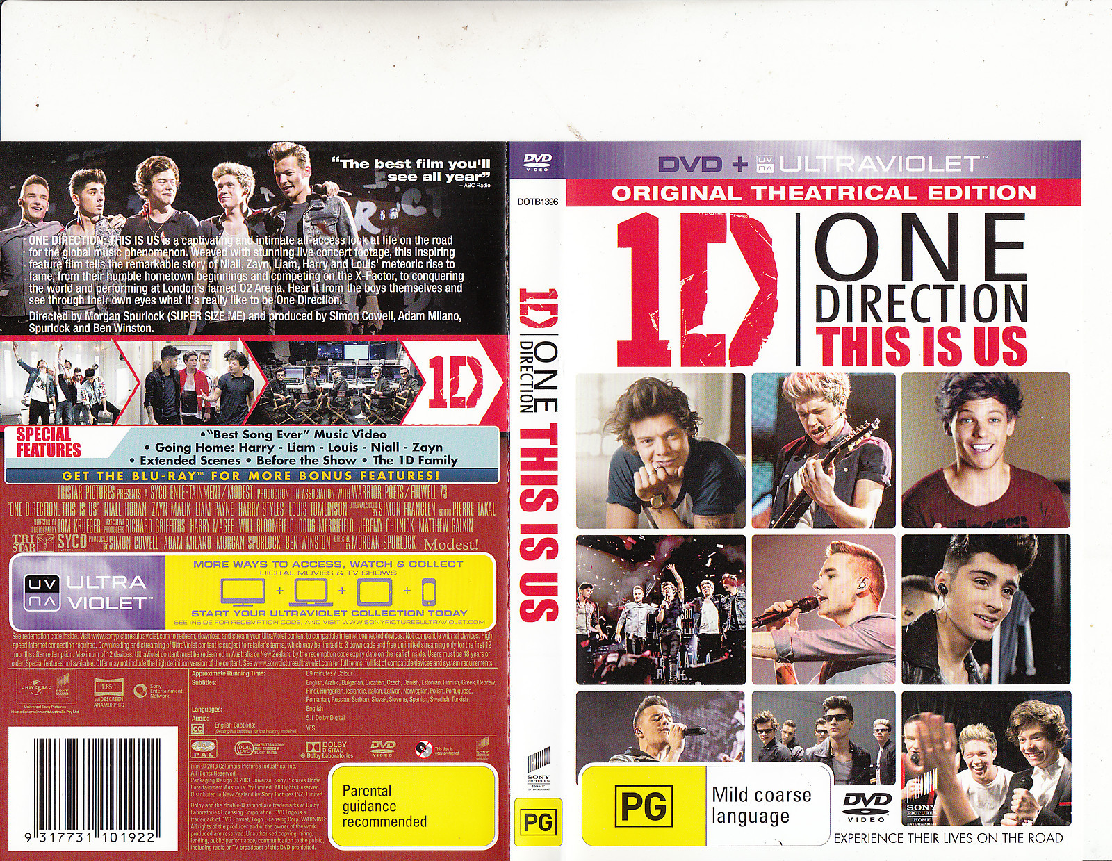 One Direction-ID One Direction This Is Us-Original Theatrical-Music ...