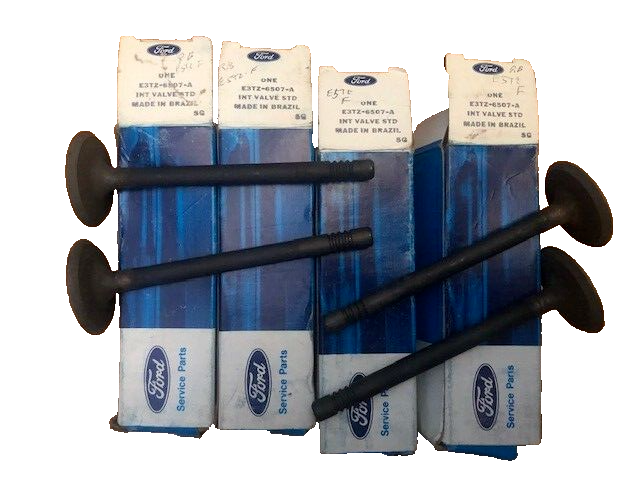 NOS 1987-1989 Ford Bronco F150 F250 F3504.9L 300CI Intake Valves E5TZ ...