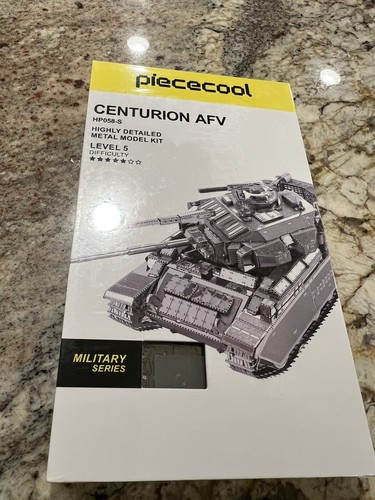 Piececool 3D Puzzles for Adults Metal Tank Model Kits-Centurion Afv ...