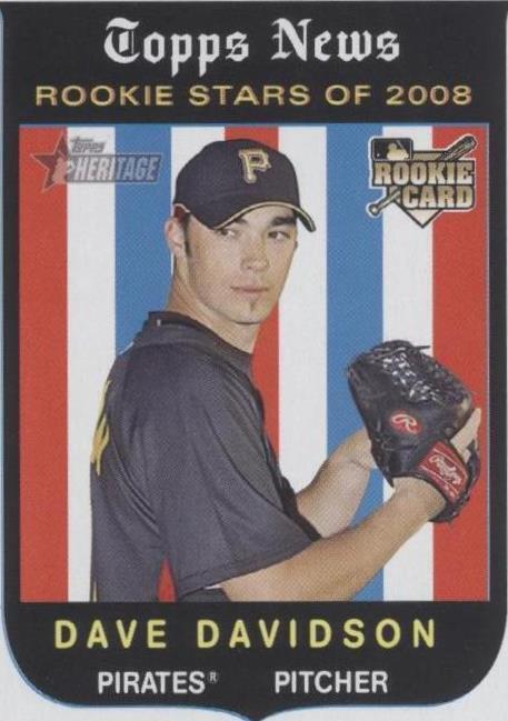 2008 Topps Heritage - Dave Davidson #121 (RC) for sale online | eBay