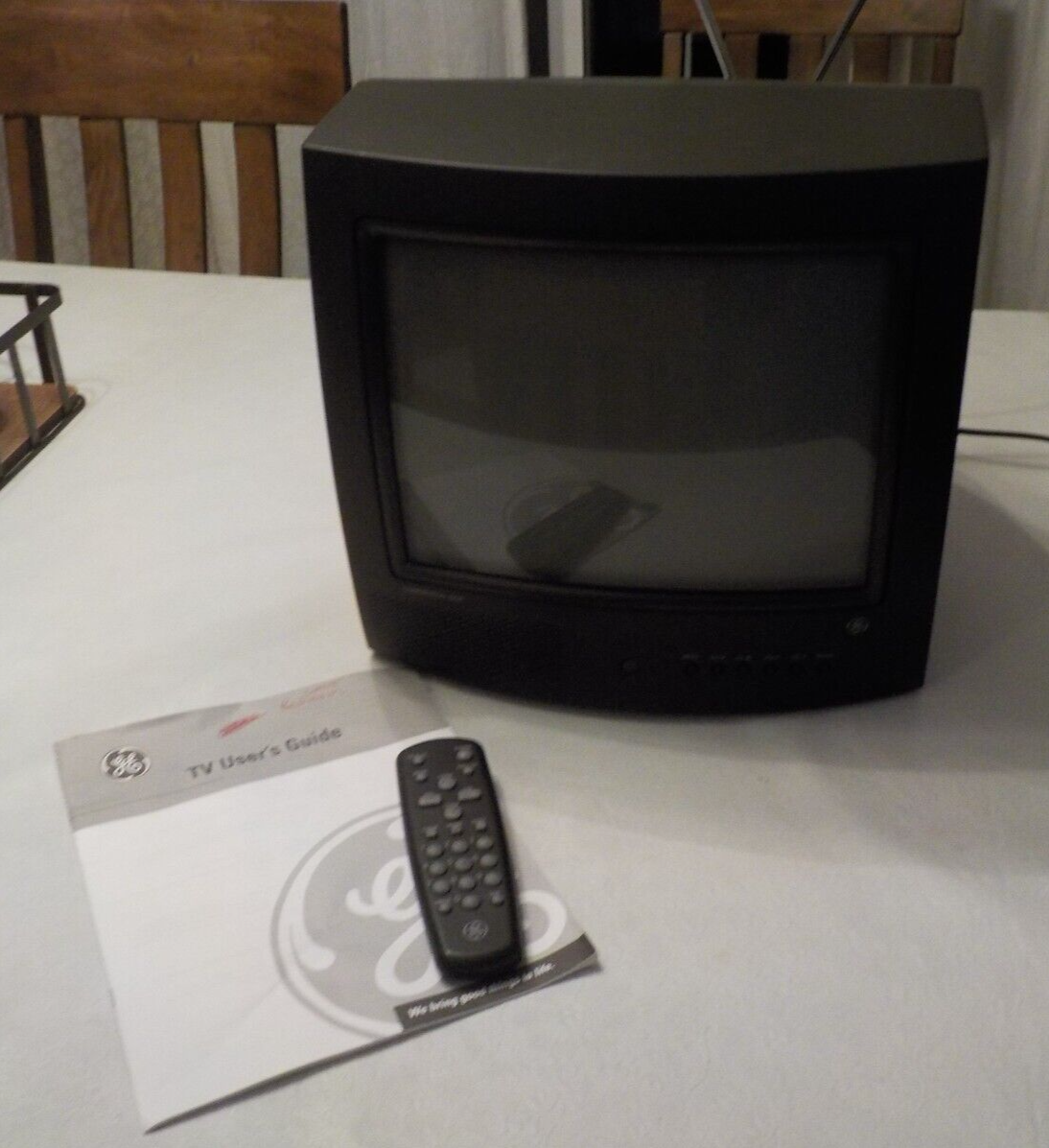 Vintage GE 13" Color TV CRT Retro Gaming Monitor Tube Television Model ...