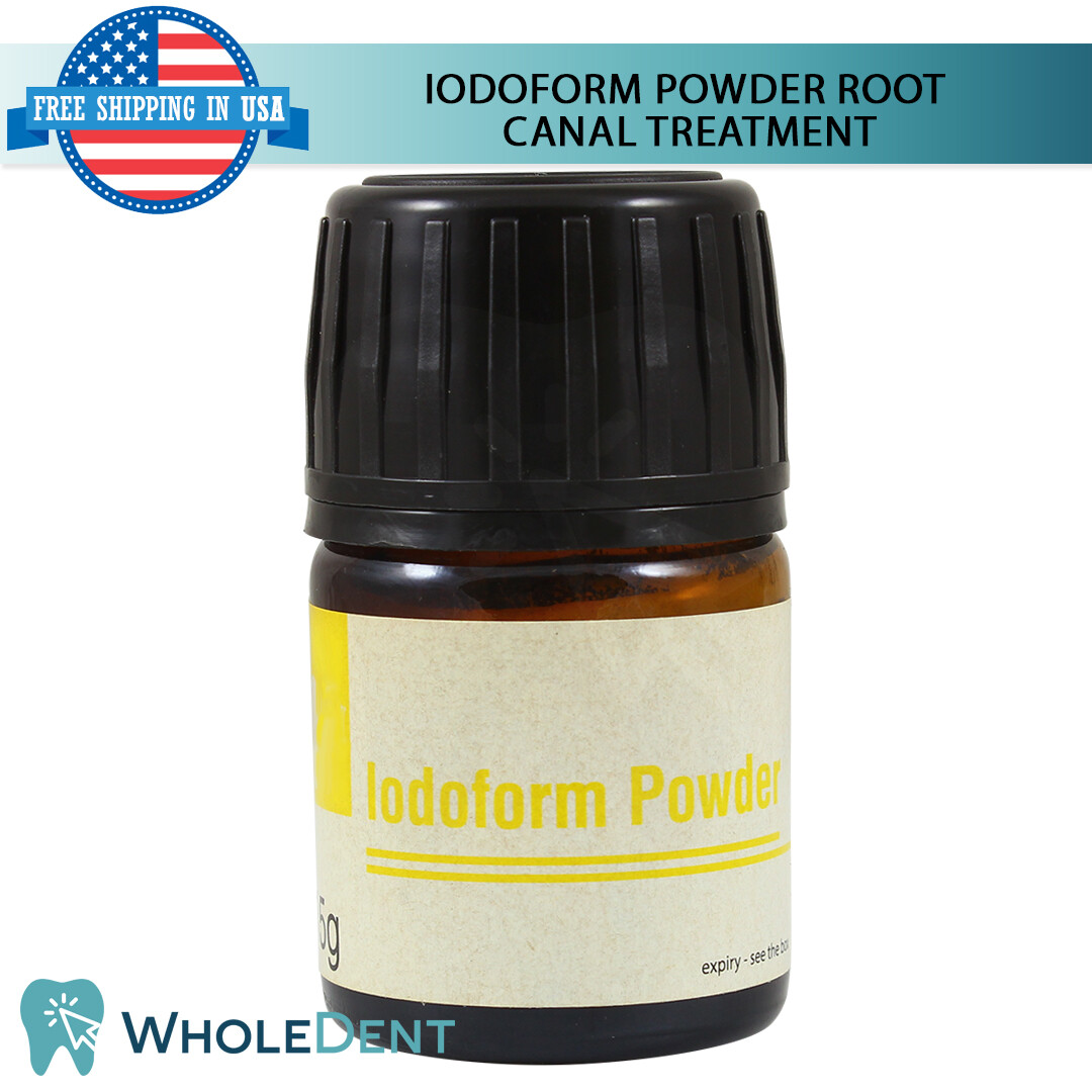 Iodof0rm Powder Anesthetic Dental 15ml Ro0t Canal Disinfection ...