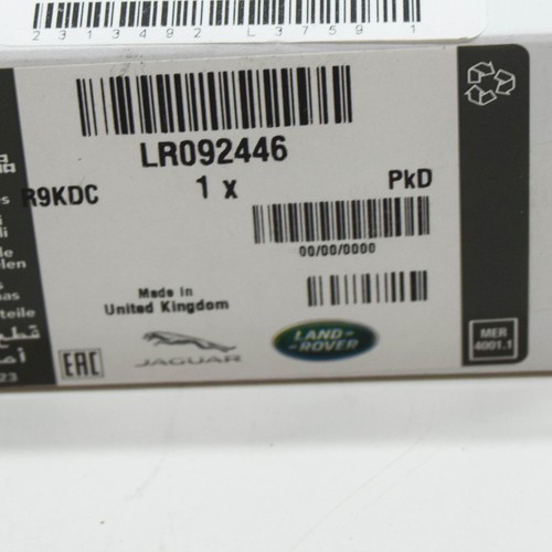 LR RANGE ROVER VELAR L560 Rear Seat Isofix Cover Cap LR092446 NEW | eBay