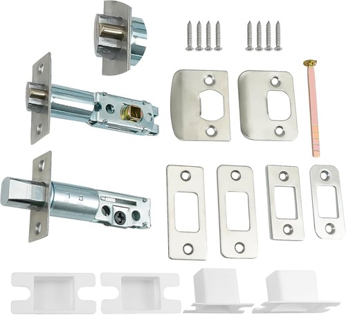 2-Pack Premium Adjustable Door Latches – 2-3/8" & 2-3/4" Backsets | 45 ...