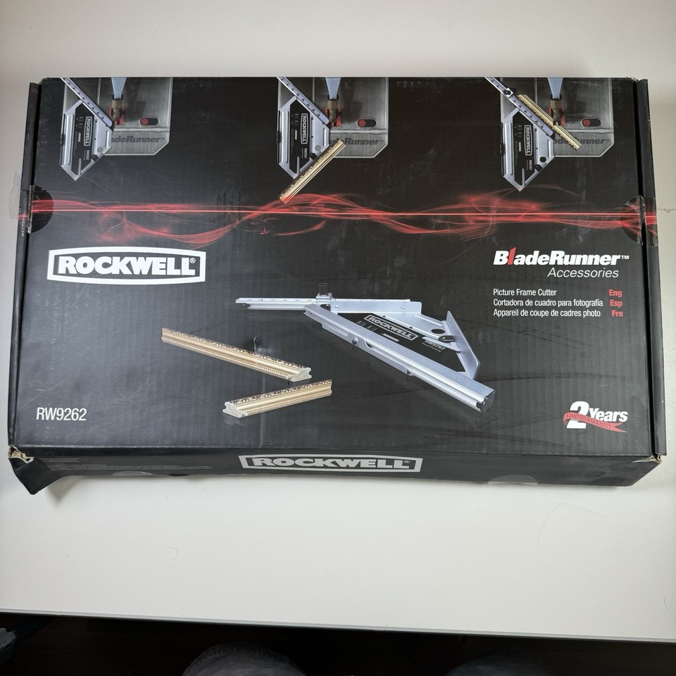 Rockwell Bladerunner Table Jig Saw Tool Miter Wall Mount Circle Frame ...