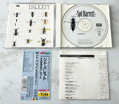 Syd Barrett Barrett CD JAPAN IMPORT! EMI TOCP-3431 w/Obi BONUS TRACKS ...