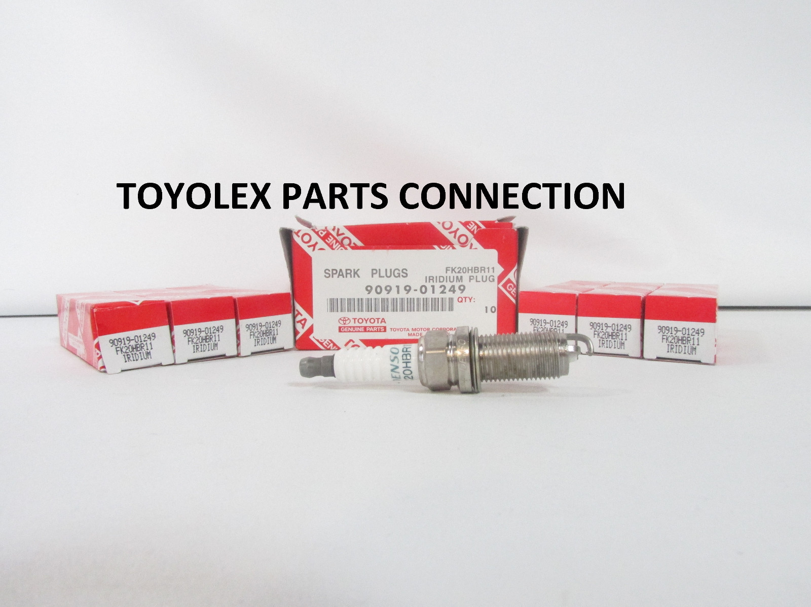 NEW GENUINE LEXUS OEM SPARK PLUG SET 90919-01249 GS350 GS450h IS350 ...