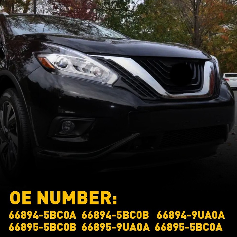 2PCS Front L+R Fender Protection Cover for 2015-2017 Nissan Murano ...