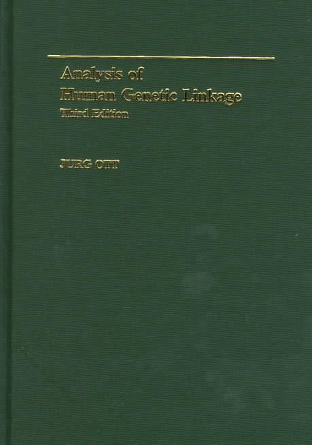 Analysis of Human Genetic Linkage by Jurg Ott (English) Hardcover Book ...