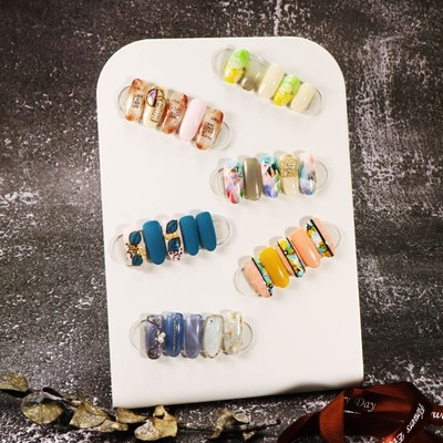 Nail Tip Display Nail Tips Art Stand Display Board Nail Gel Polish ...