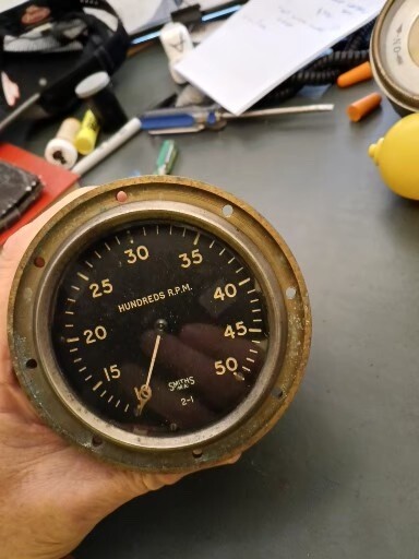 Morris Rev Counter Smiths (Rare) Vintage Original suit MG Old No.1 ...
