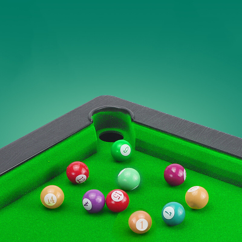 Children's Simulated Billiard Toy Kids Table Mini Game Desktop Pool ...